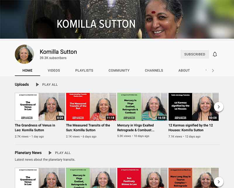 Planetary News | from Komilla Sutton